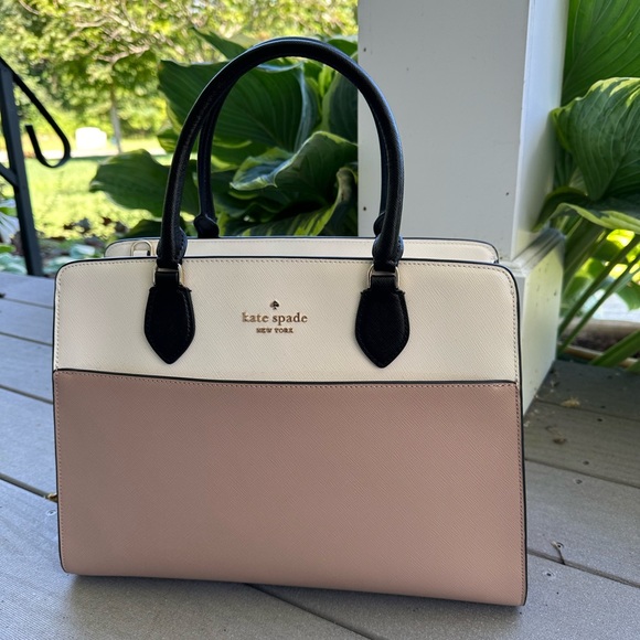 kate spade | Bags | Kate Spade Madison Colorblock Saffiano Leather ...